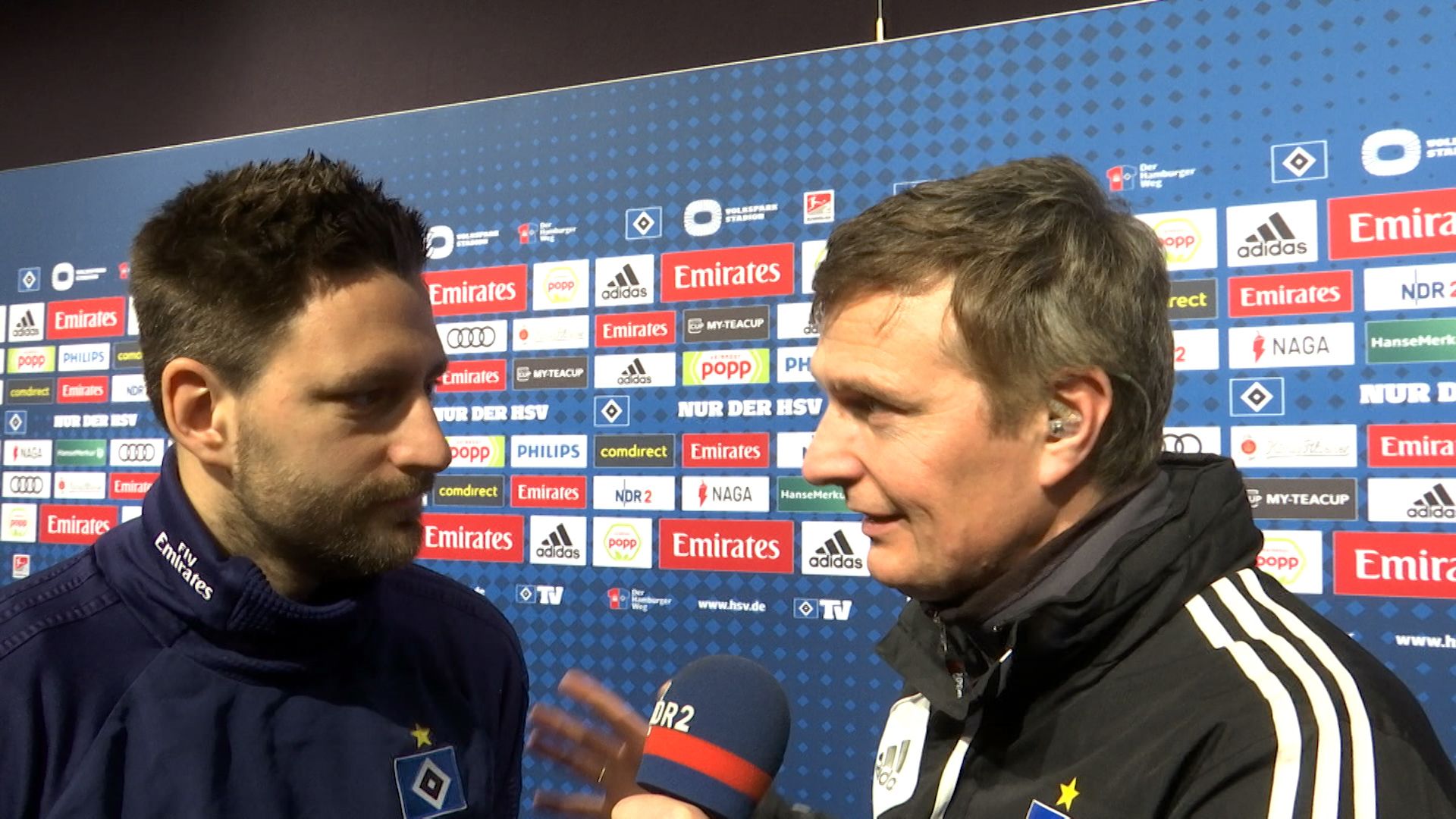 Co-Trainer André Kilian kurz vor dem Anpfiff | HSVtv