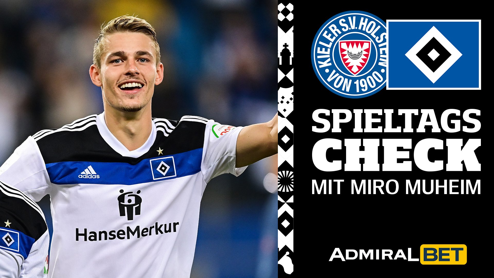 Spieltagscheck mit Miro Muheim I Holstein Kiel vs. HSV | HSVtv