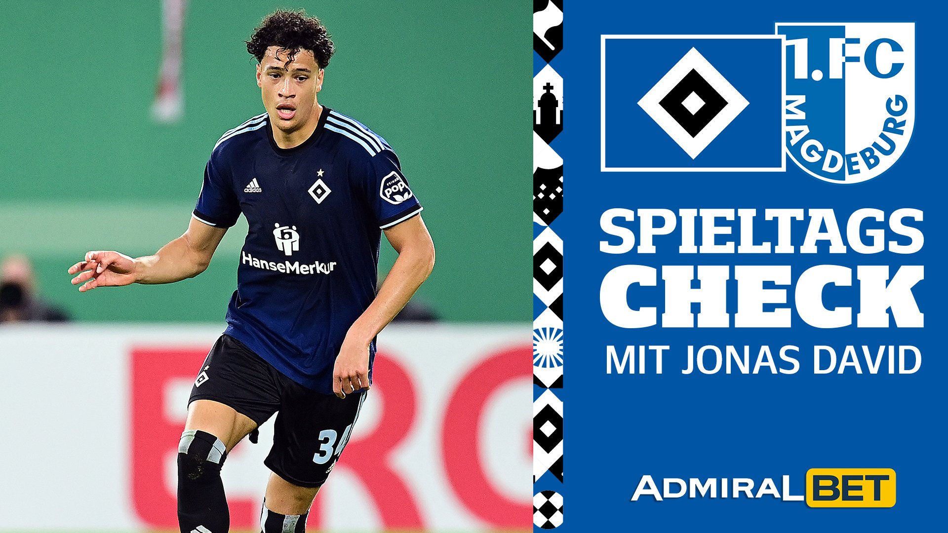 "WIR WOLLEN WEITERHIN MUTIG SPIELEN" I Spieltagscheck mit Jonas David I HSV vs. 1.FC Magdeburg ...