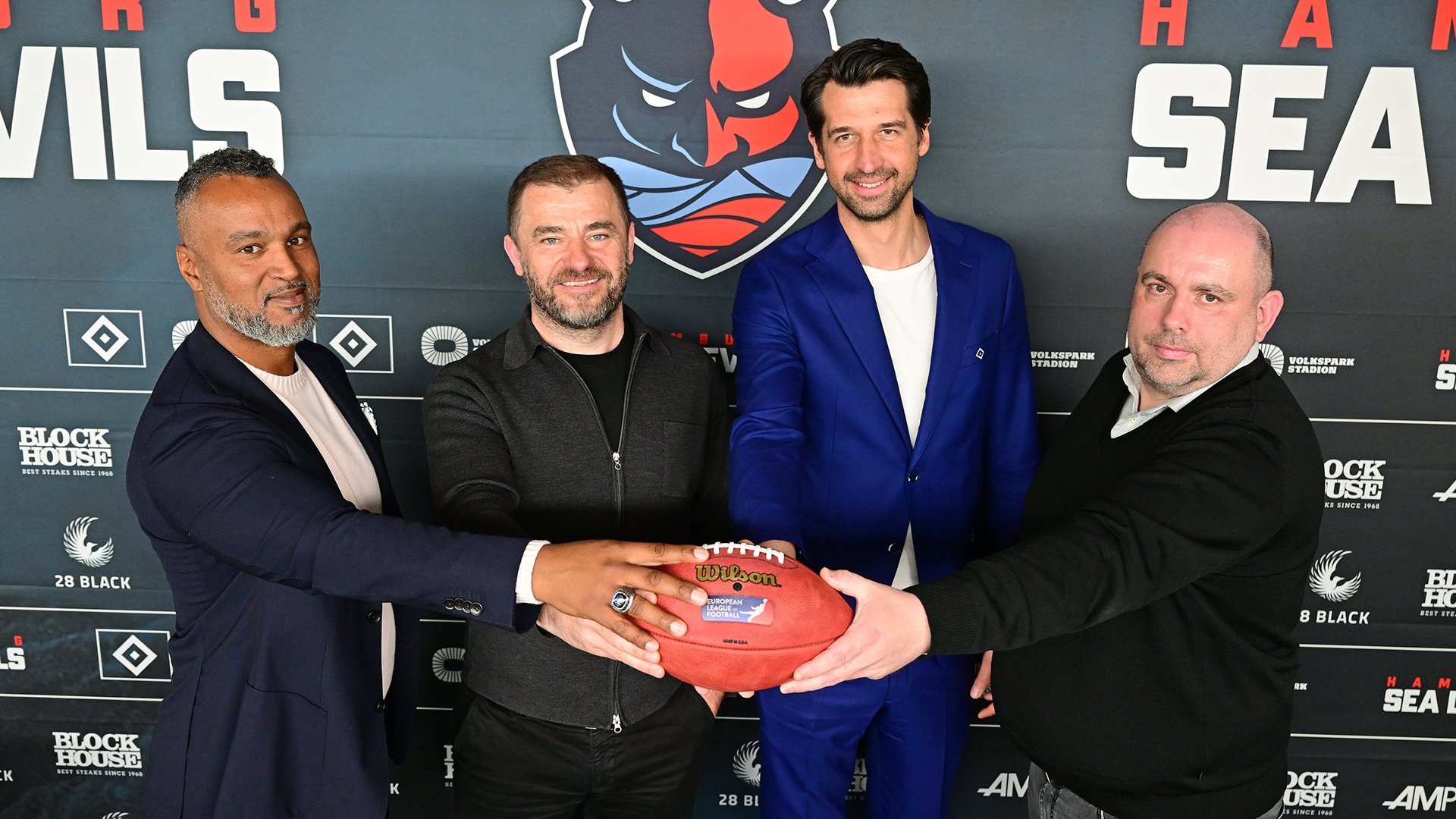 Die Sea Devils-Pressekonferenz zum Spiel im Volksparkstadion | HSVtv