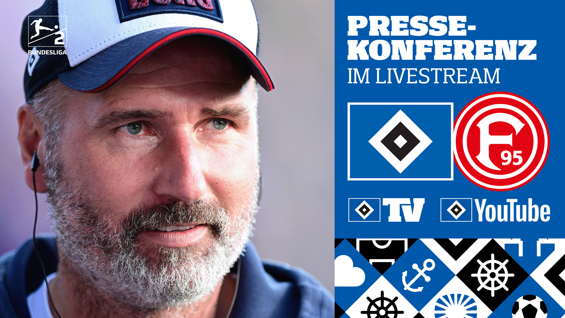 RE-LIVE: PRESSEKONFERENZ - 8. Spieltag - HSV vs. Fortuna Düsseldorf | HSVtv