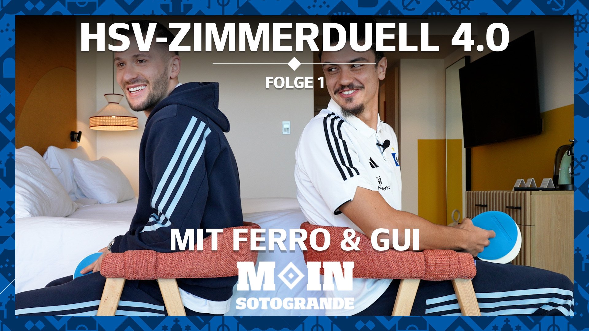 HSV-ZIMMERDUELL 4.0 - Folge 1 mit Daniel Heuer Fernandes und Gui Ramos | HSVtv