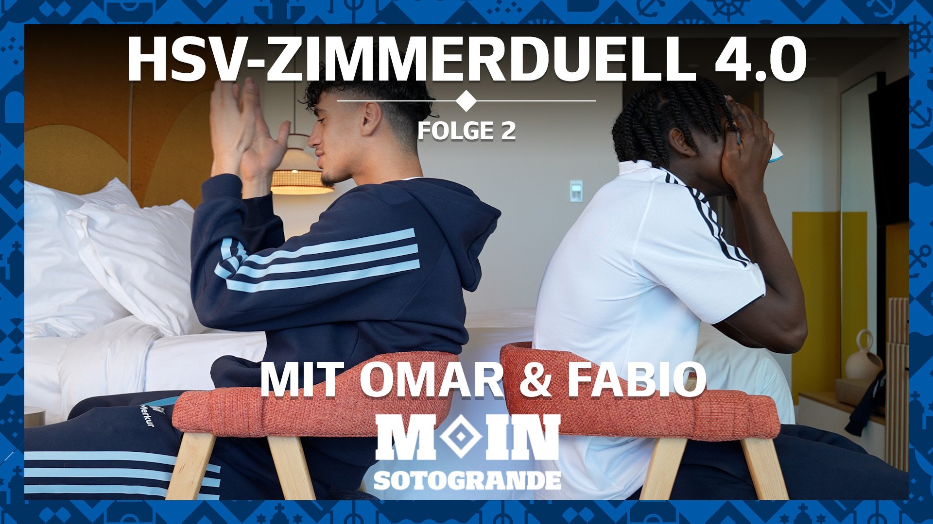 HSV-ZIMMERDUELL 4.0 - Folge 2 mit Omar Megeed und Fabio Balde | HSVtv