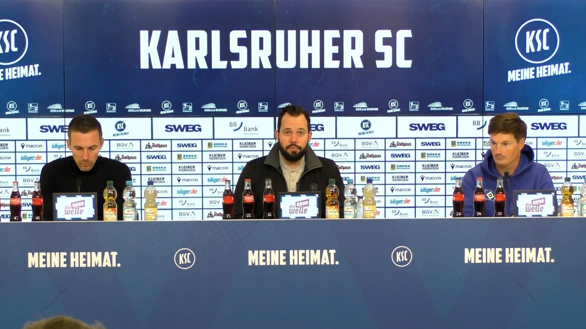 RE-LIVE: MATCHDAY-PRESSEKONFERENZ I Karlsruher SC vs. HSV I 14. Spieltag | HSVtv