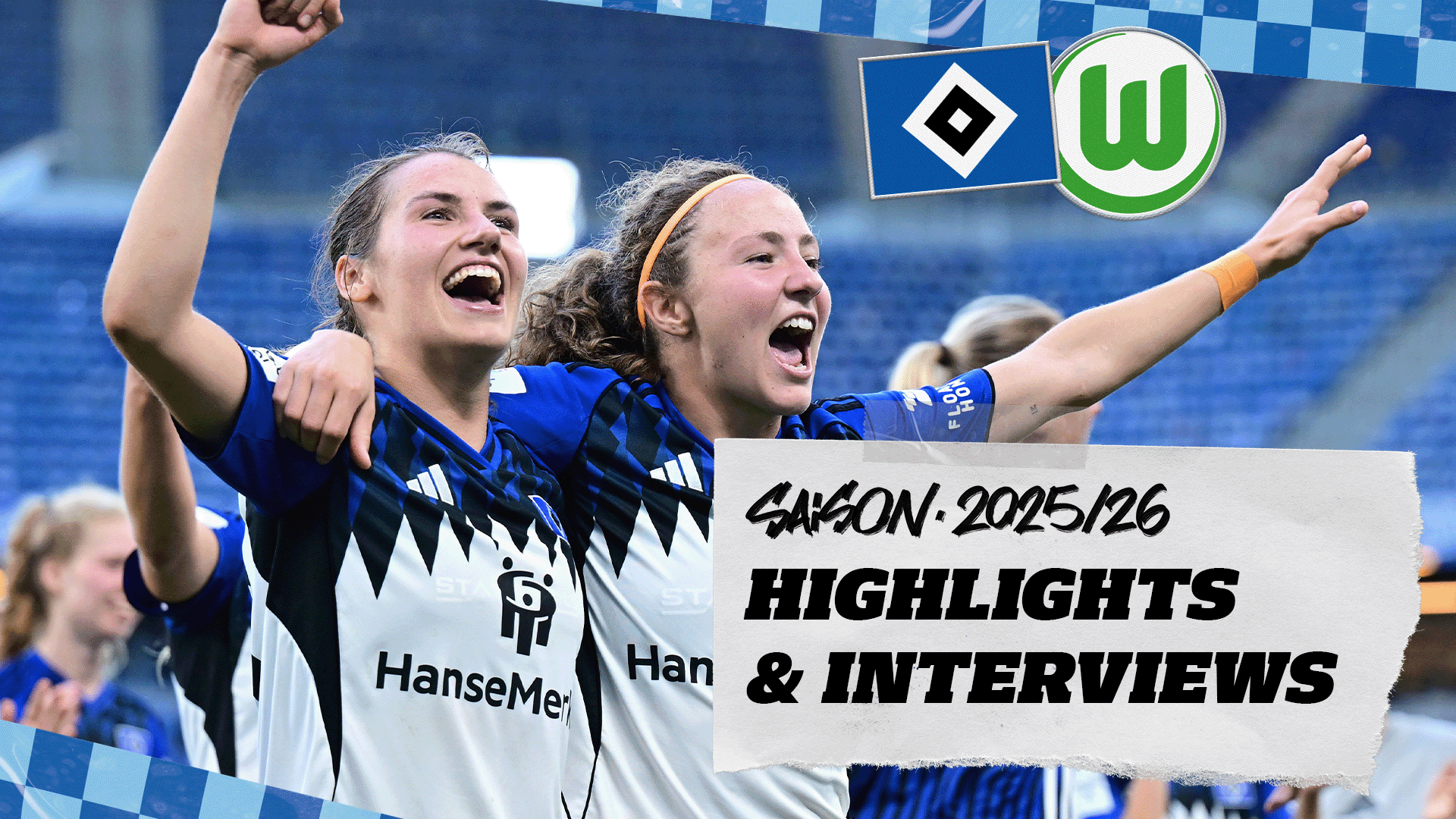 HSV-Frauen vs. VfL Wolfsburg - Highlights und Stimmen | HSVtv