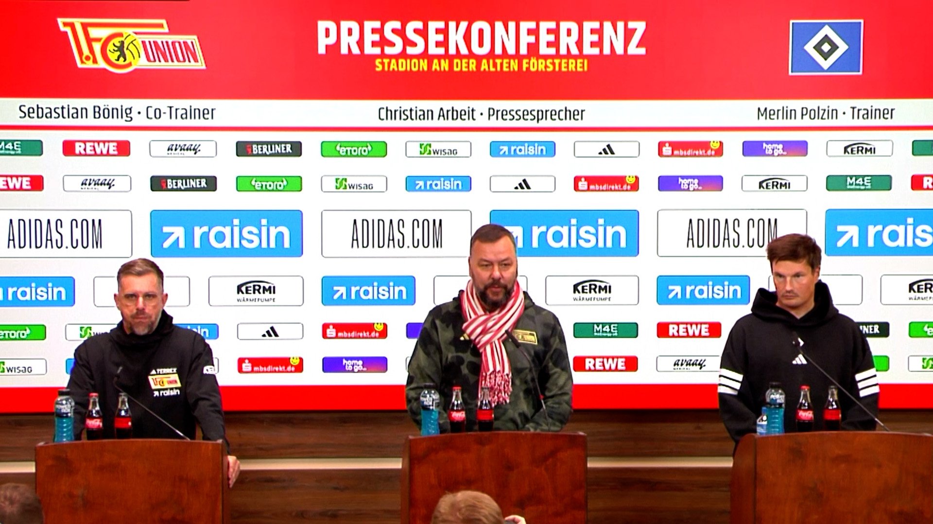 Matchday-Pressekonferenz | 1. FC Union Berlin vs. HSV | HSVtv